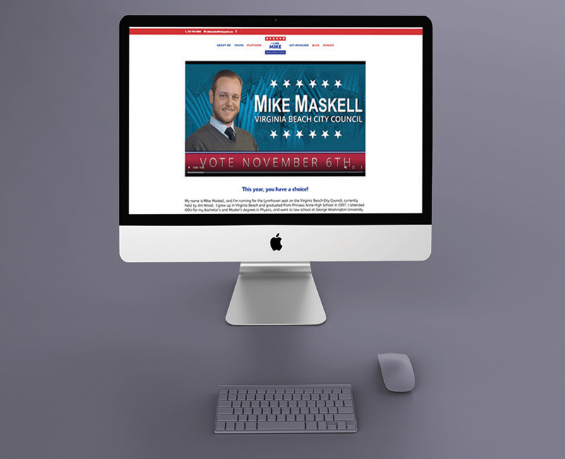 Mike Maskell for Virginia Beach City Council – Kameleon Designs